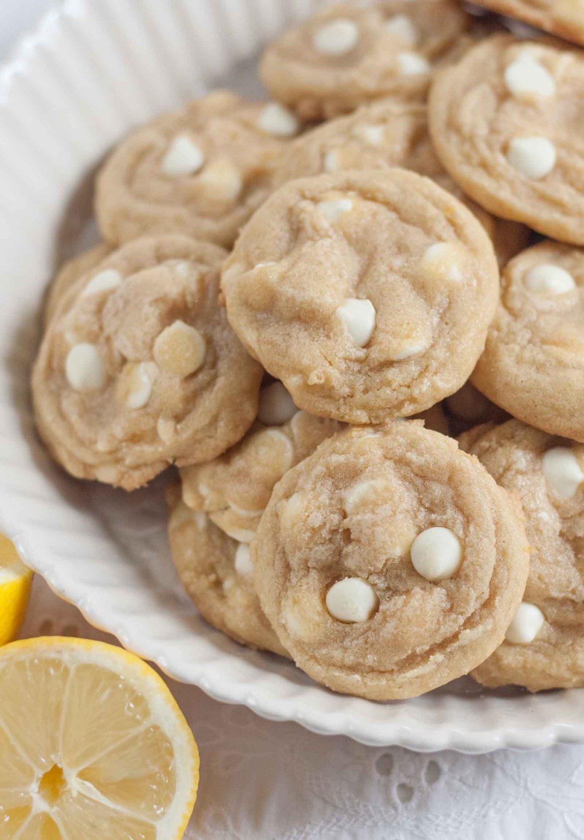 Copycat Panera Lemon Drop Cookies - Bit & Bauble