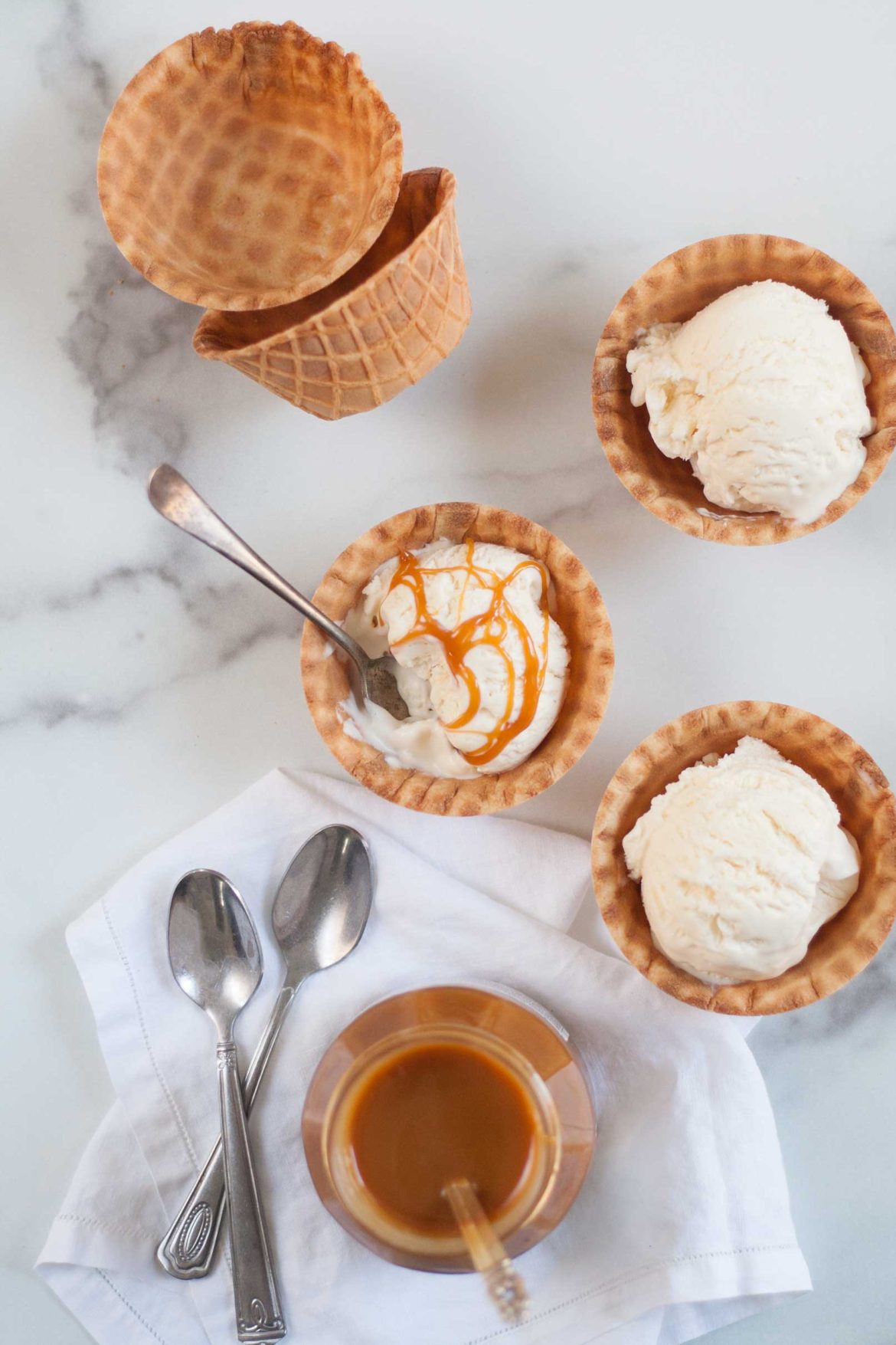 Easy Homemade Vanilla Ice Cream - Bit & Bauble