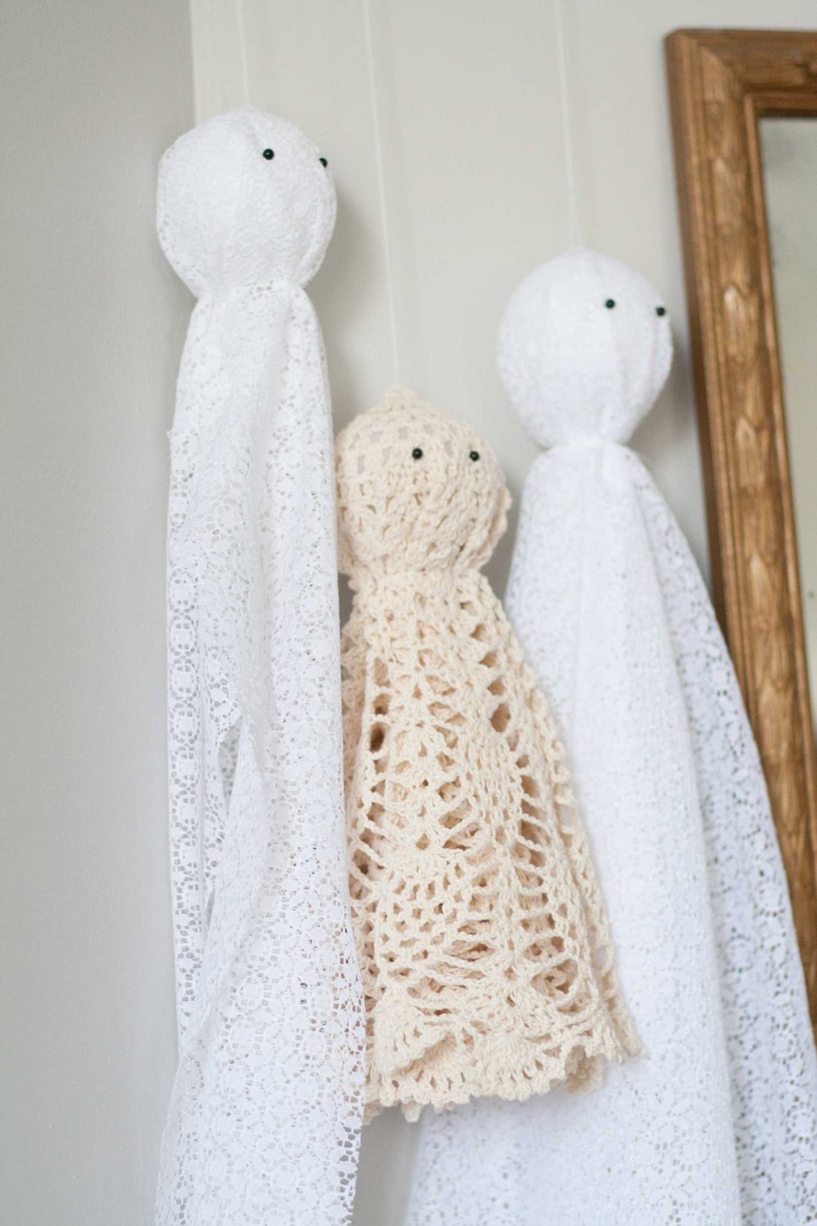 Spooky & Chic Lace Ghosts - Bit & Bauble