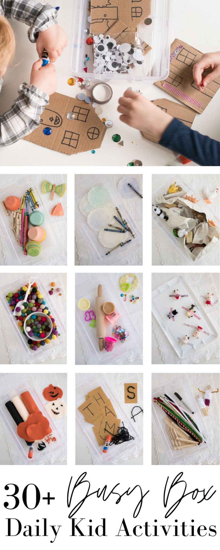 30+ Busy Box Daily Activity Ideas for Toddlers and Kids - Bit & Bauble