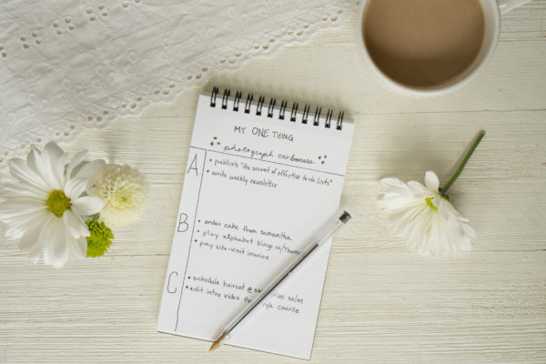 The Secret to Effective To-Do Lists - Bit & Bauble